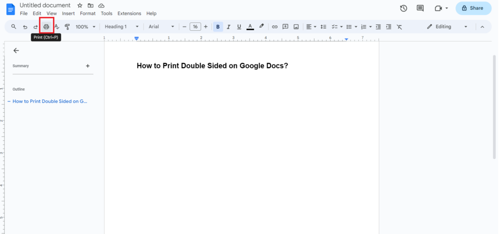 How To Print Double-Sided on Google Docs? [2 Easy Ways]