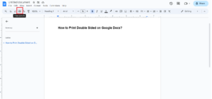 How To Print Double-Sided on Google Docs? [2 Easy Ways]