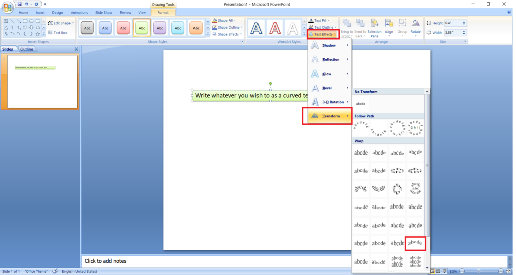 How To Curve Text in Google Slides? [2 Easy Ways]