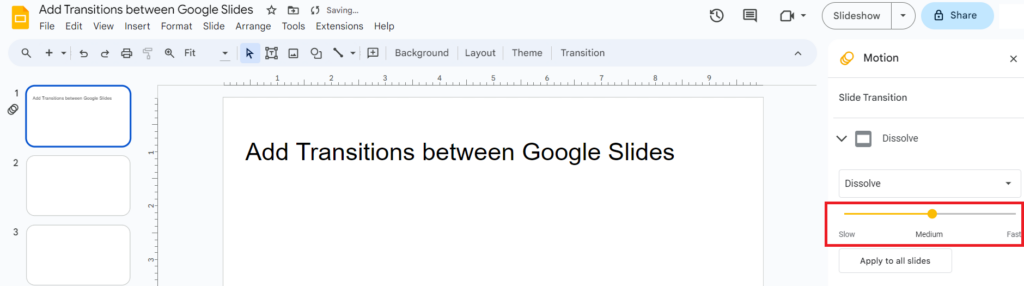 How To Add Transitions on Google Slides? [3 Easy Ways]
