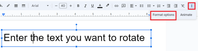 How To Rotate Text in Google Slides? [4 Easy Ways]