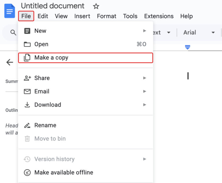 How To Duplicate a Page in Google Docs? [2 Easy Ways] - BoltQ