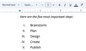 How To Do Roman Numerals on Google Docs? [2 Easy Ways]