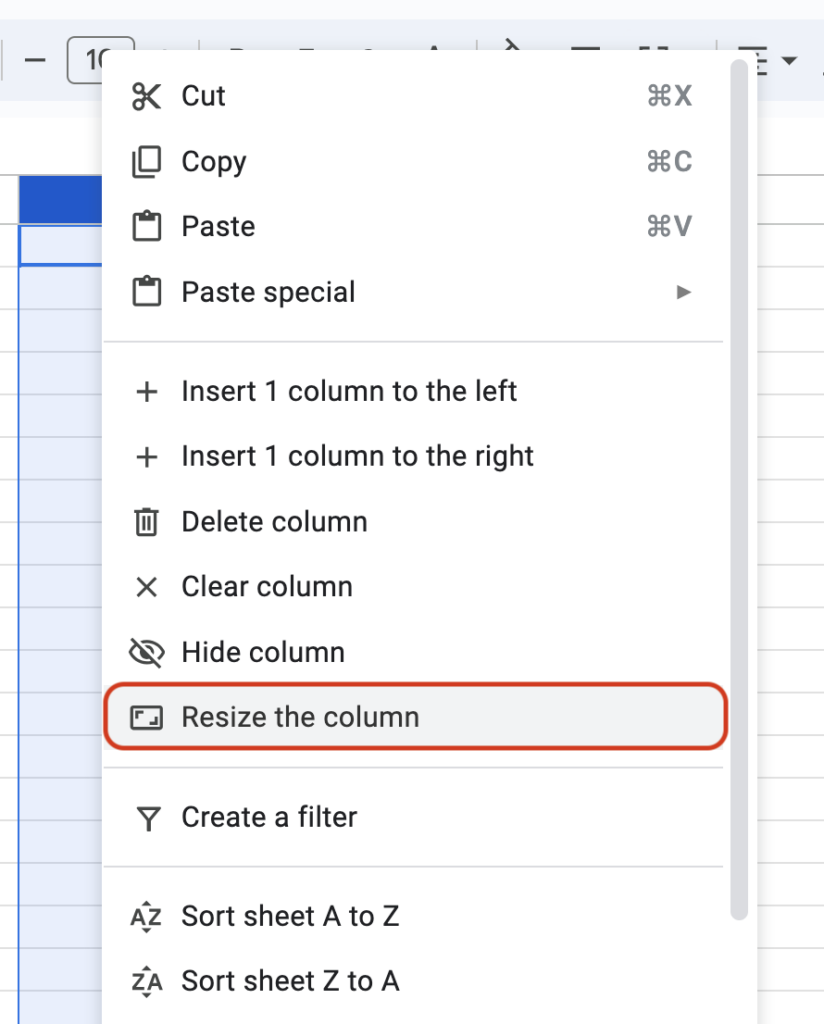 How To Autofit Columns in Google Sheets? [Make Text Fit]